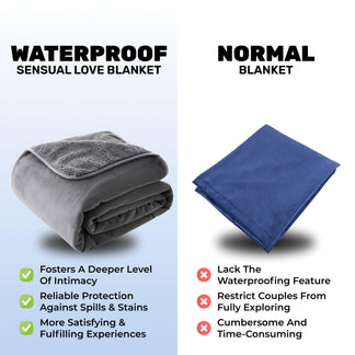 Sensual Love Blanket™ - WaterProof Intimacy Blanket – Comfy Simplicity